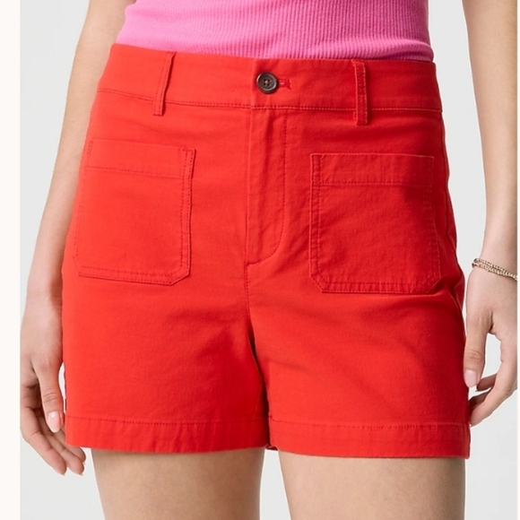 J. Crew | Shorts | Lizzie Patch Pocket Shorts | Poshmark